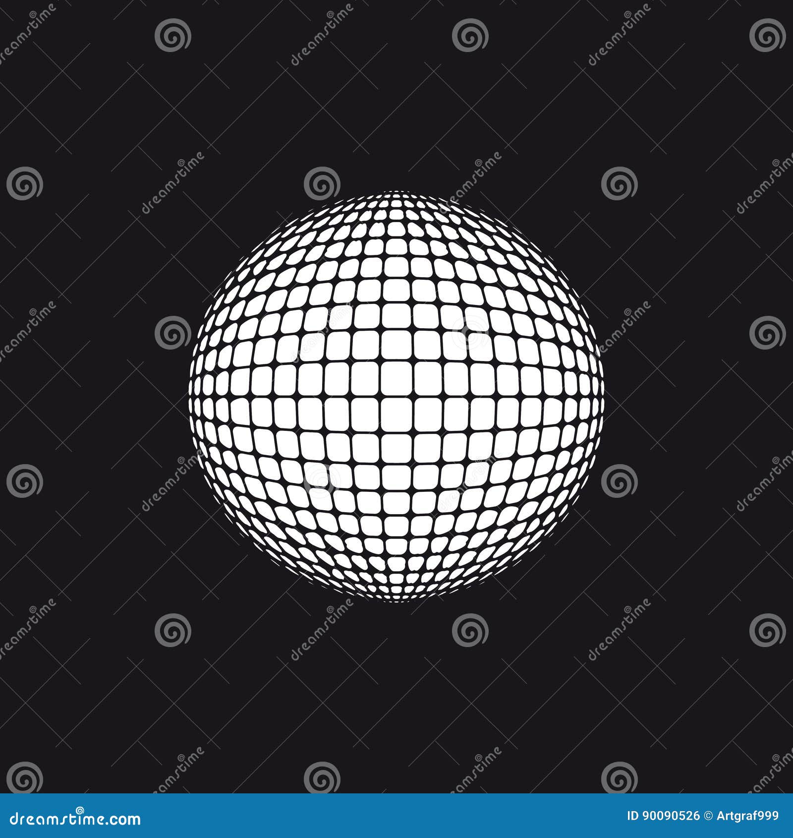 Sphere structure stock illustration. Illustration of cell - 90090526
