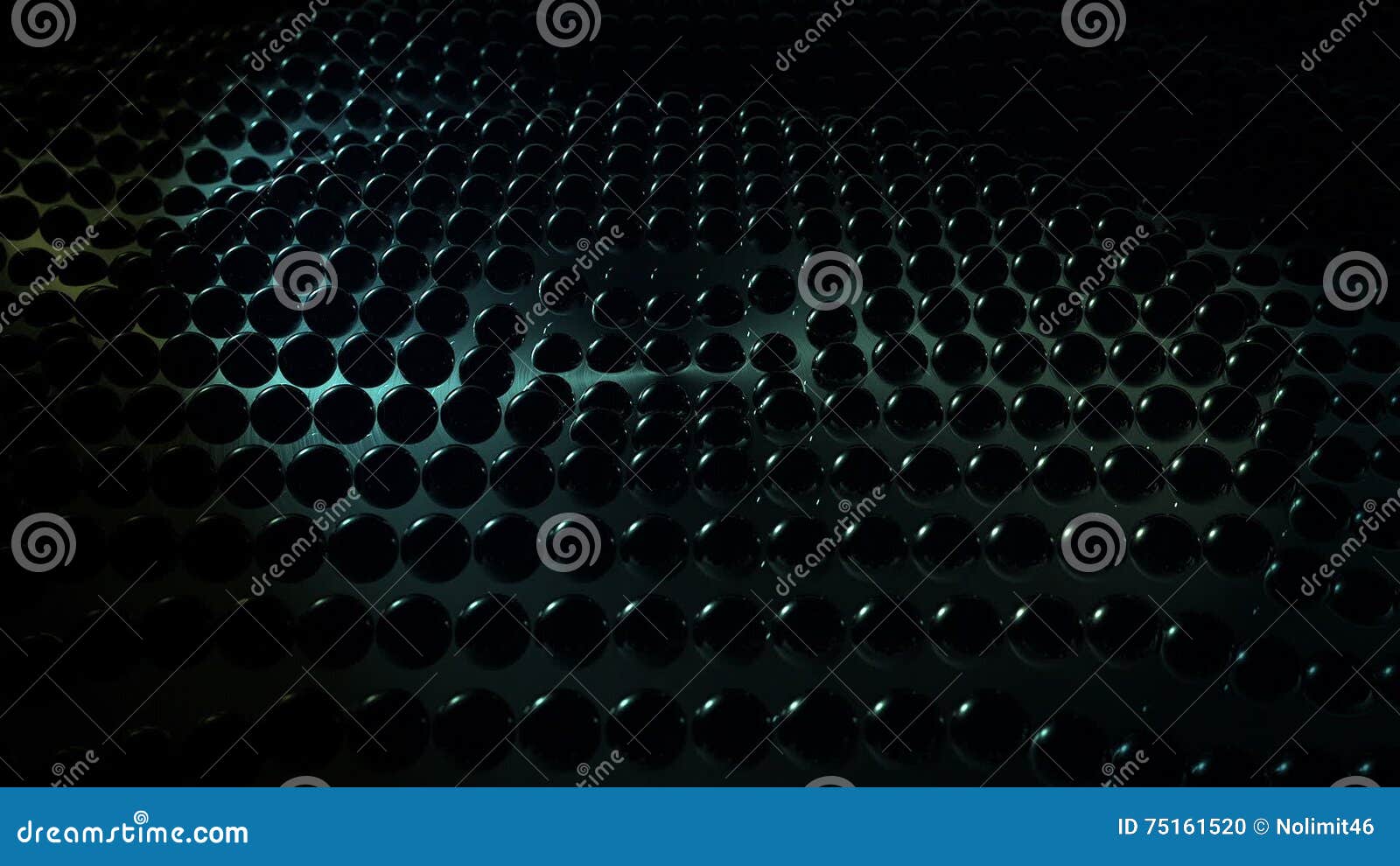 Sphere Surface in Motion. Loop Ready Animation of Sphere Stock Footage ...