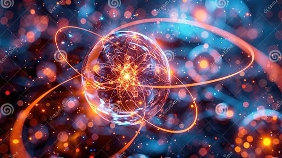 A Sphere Surrounded by a Series of Smaller Spheres. Technology and ...