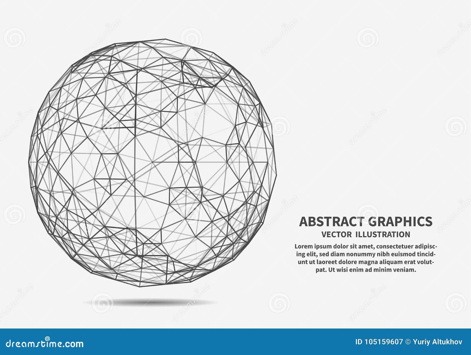 Sphere, Vector Illustration. Network Connections. Stock Vector ...
