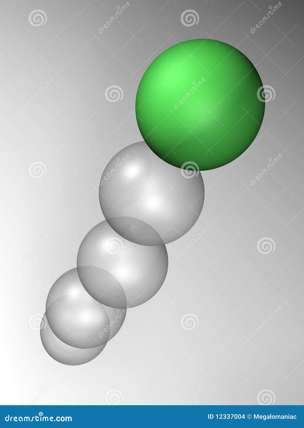 Spheres. 3D illustration stock illustration. Illustration of four ...
