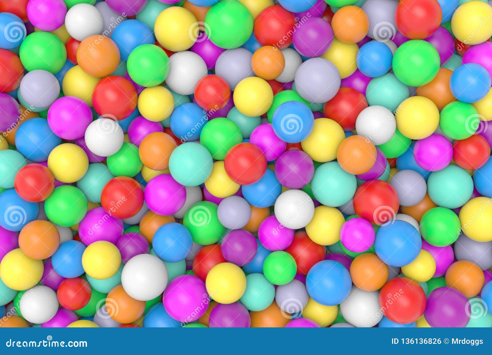 Spheres Abstract Background Stock Illustration - Illustration of ...