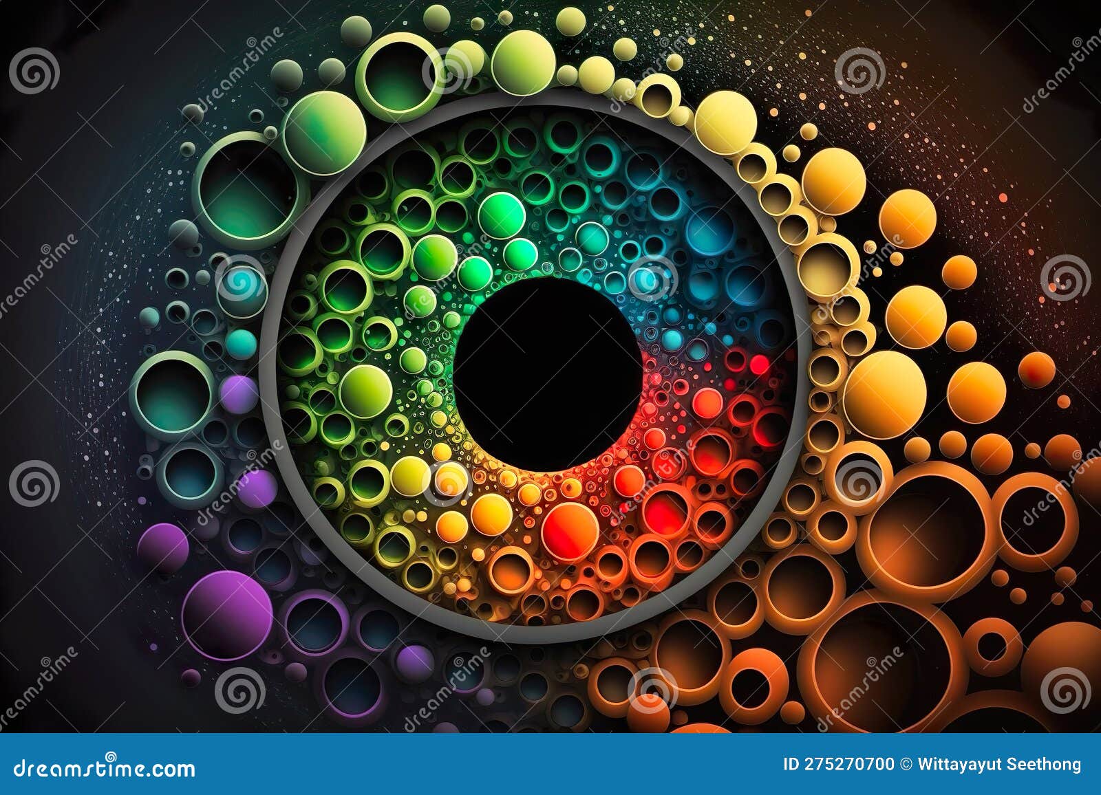 Spheres Balls Background. Realistic 3d Shapes for Banner, Poster ...