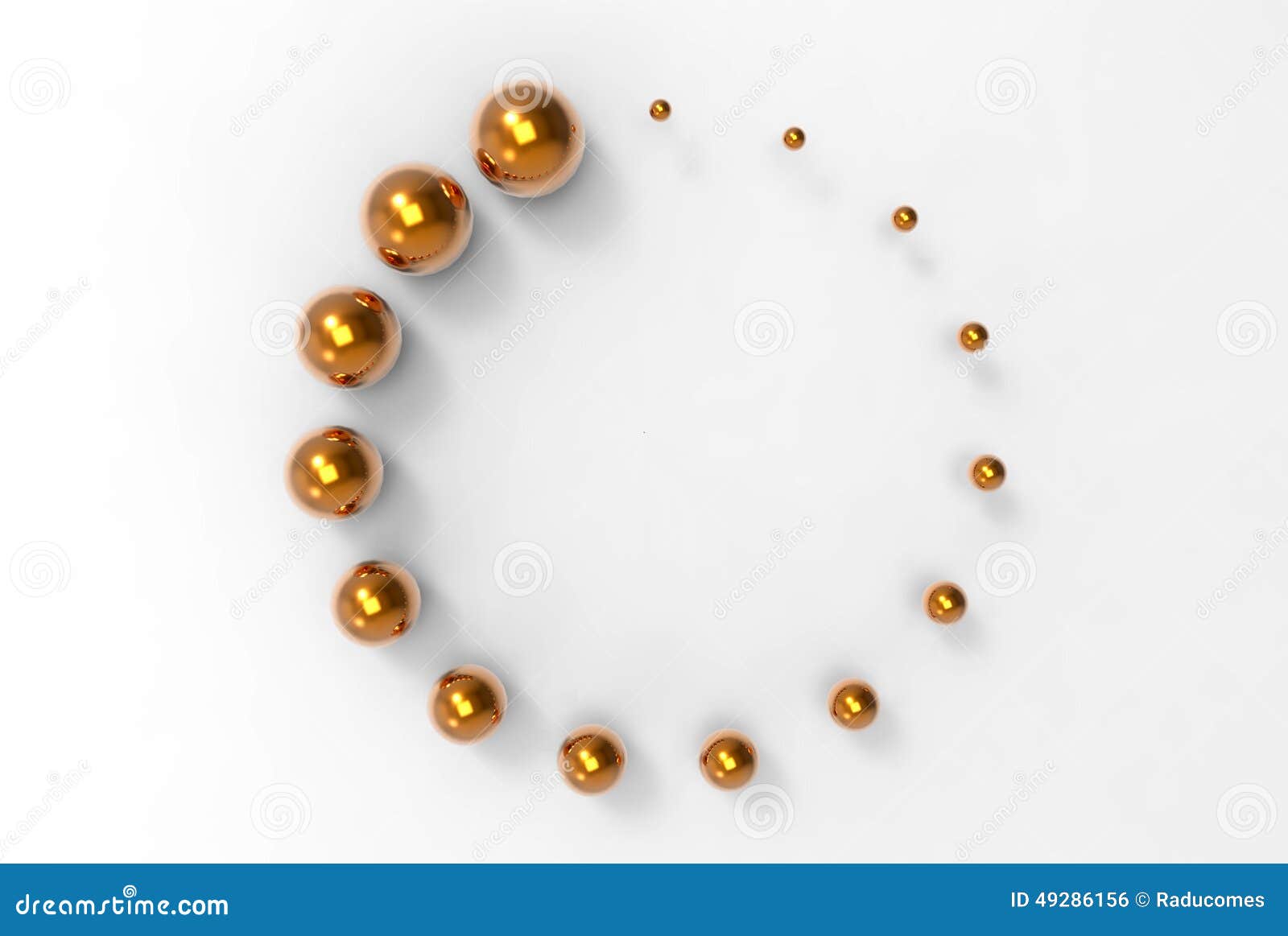 Spheres - the Circle of Growth Stock Illustration - Illustration of ...