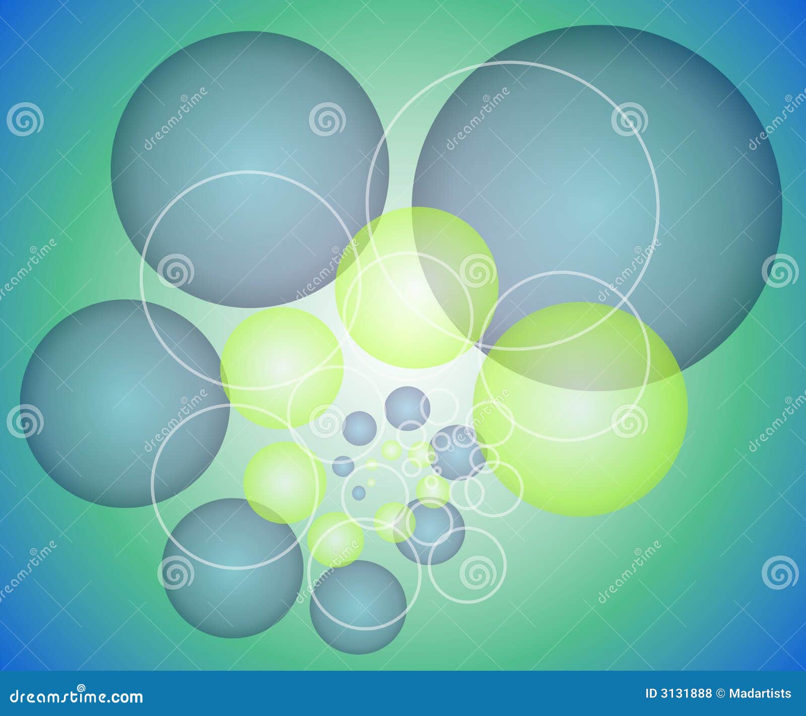 Spheres Circles Background stock illustration. Illustration of artsy ...
