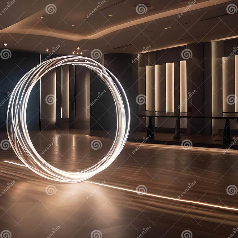 Spheres of Light Moving and Interacting in a Choreographed Dance of ...