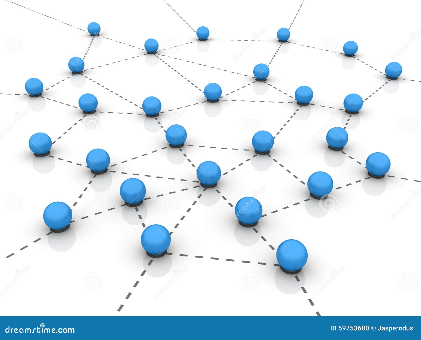Spheres Teamwork - Network stock illustration. Illustration of ...