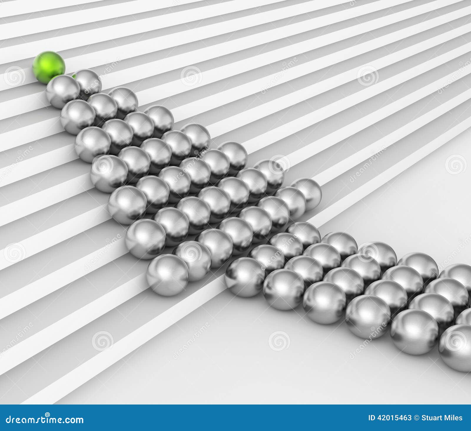 Spheres Teamwork Shows Leadership Bubble and Authority Stock ...