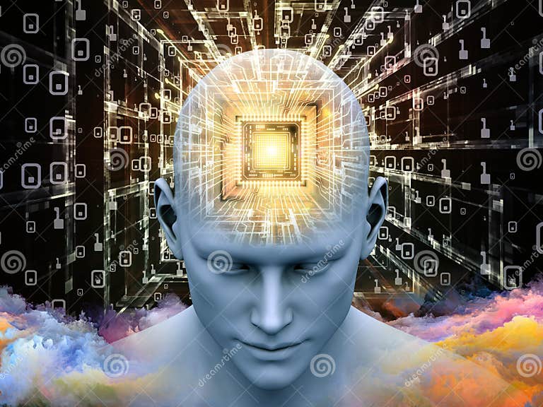 Spheres of Thought stock illustration. Illustration of human - 101367520