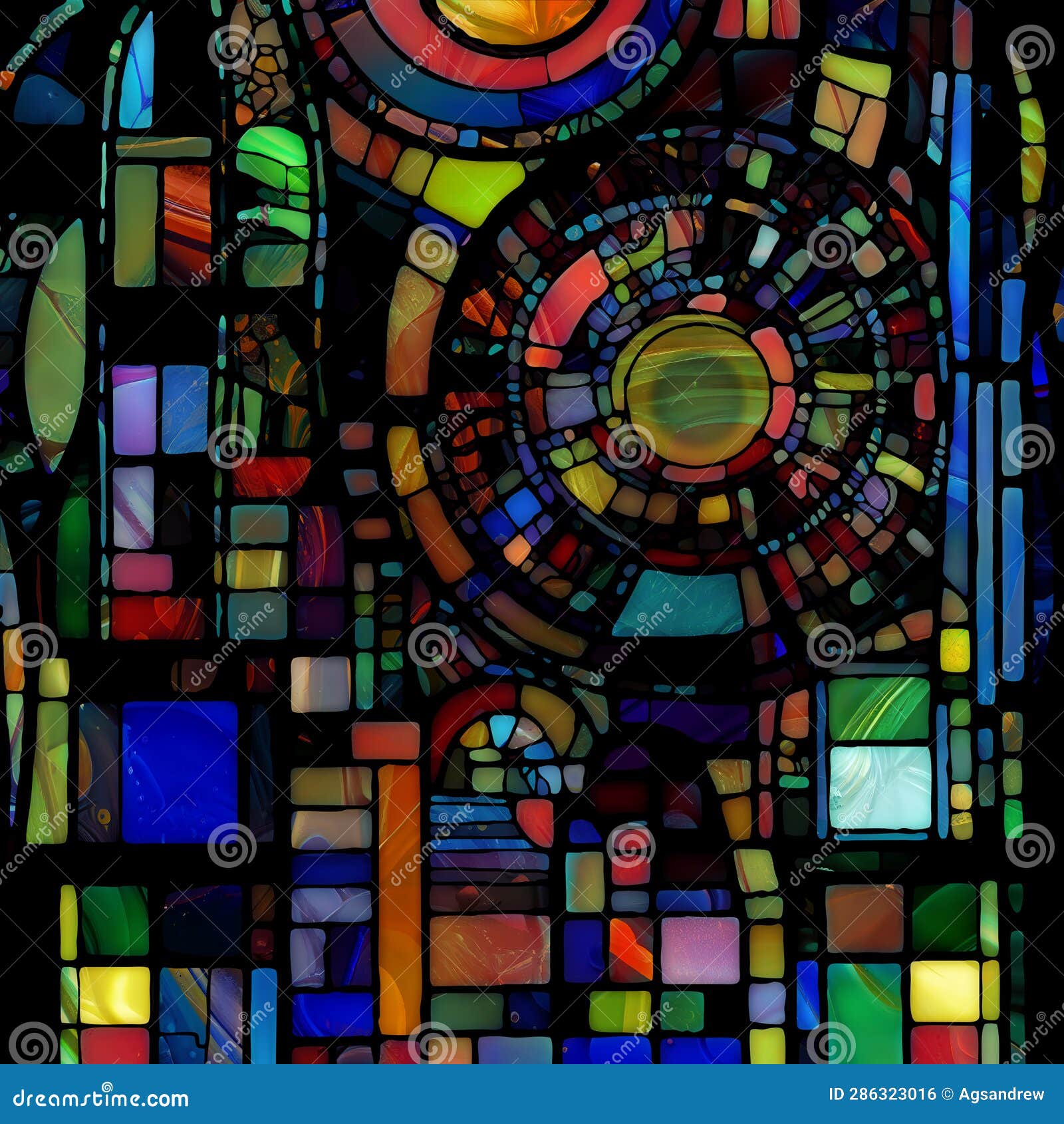 Spheres of Translucent Light Stock Illustration - Illustration of ...