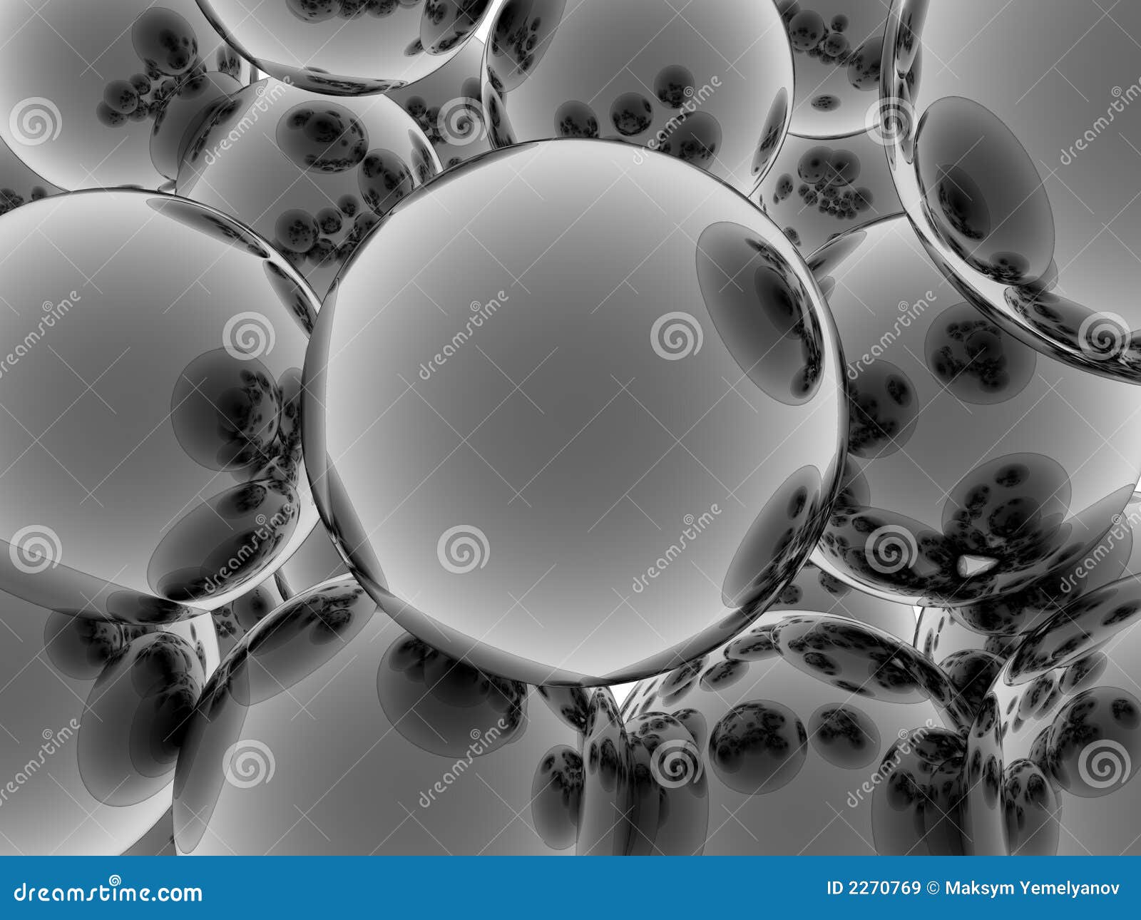 Spheres. Wallpaper stock illustration. Illustration of abstraction ...