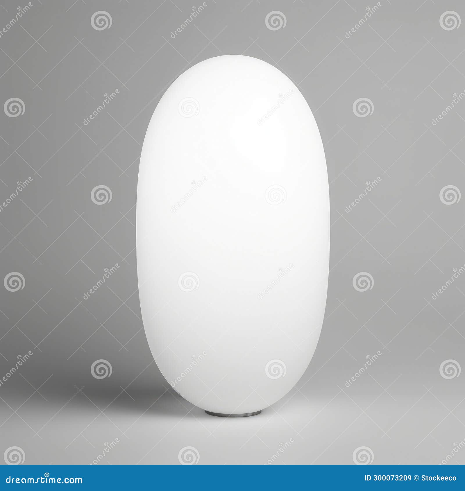 Sphereshaped Light on Gray Floor: a Unique Avocadopunk Design Stock ...