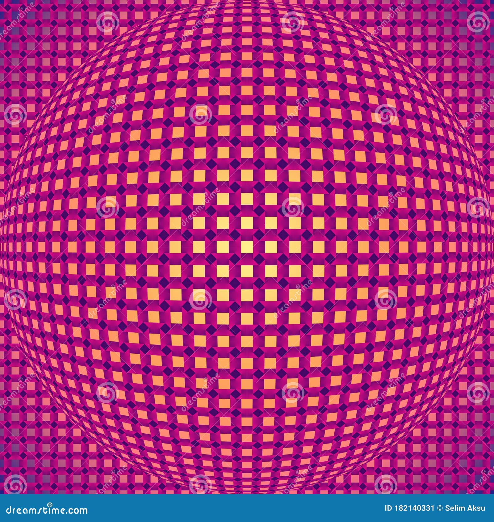 Spherical Abstract Modern Sculpture 3d Rendering Royalty-Free Cartoon ...