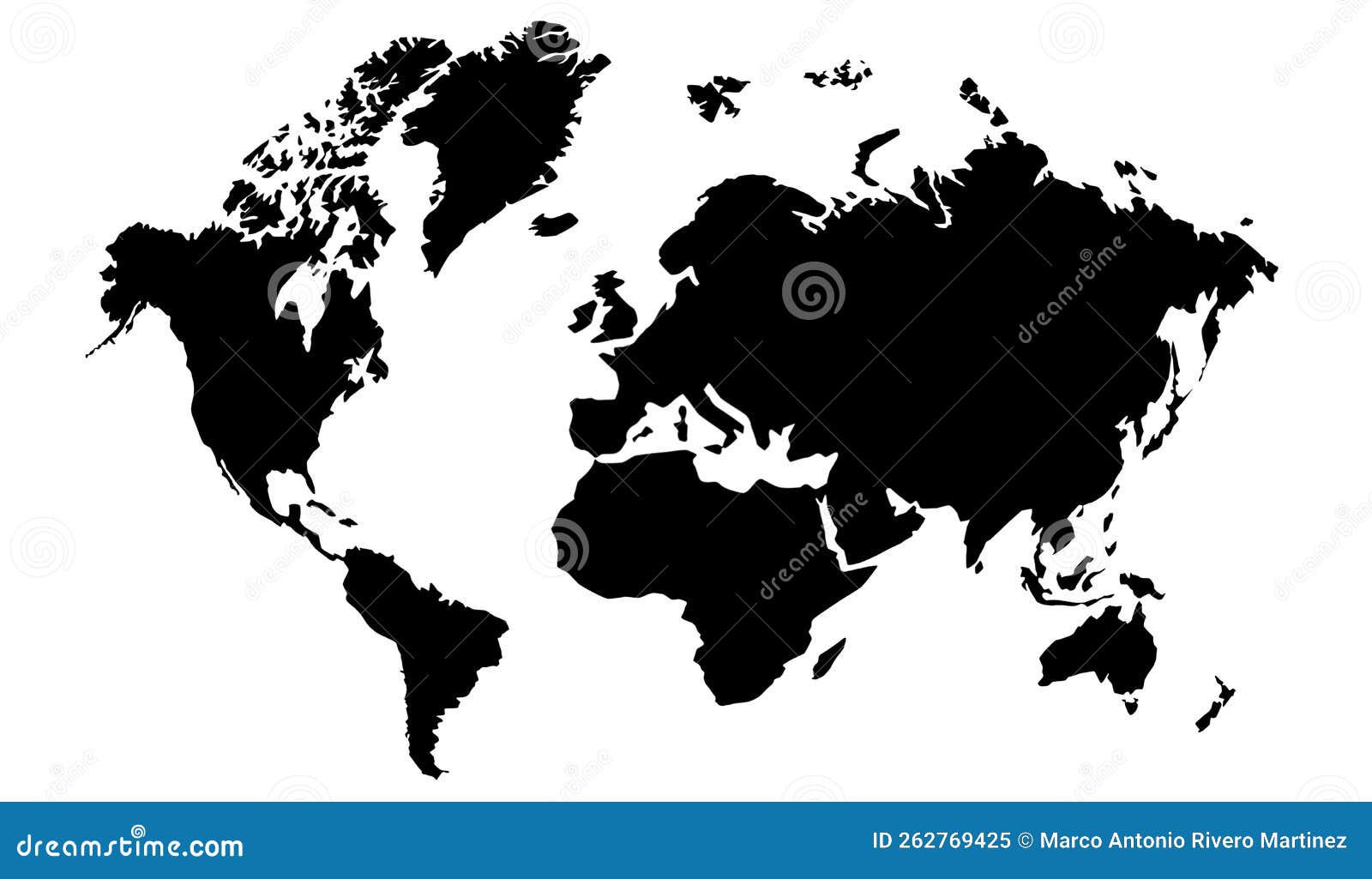 Spherical And Circular World Map Stock Image | CartoonDealer.com #262769425