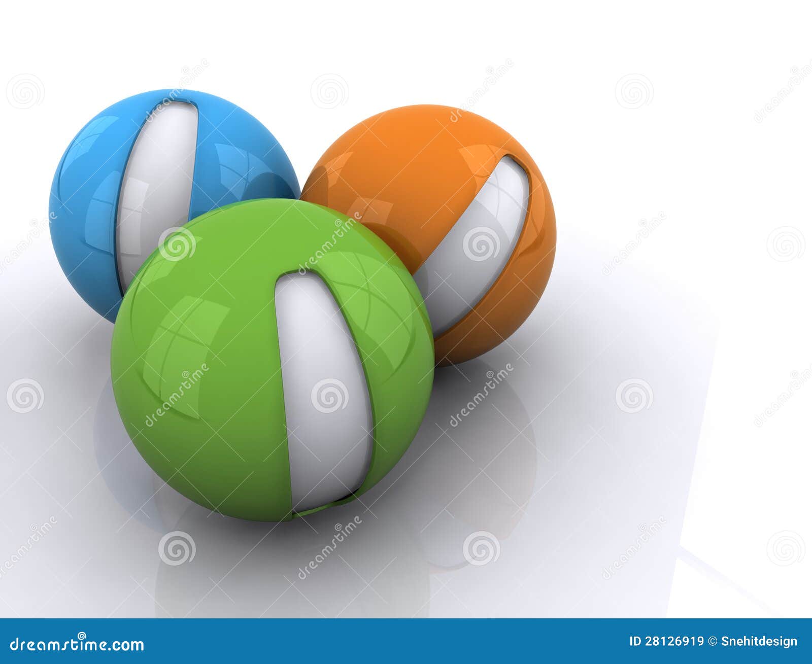 Spherical design elements stock illustration. Illustration of curve ...