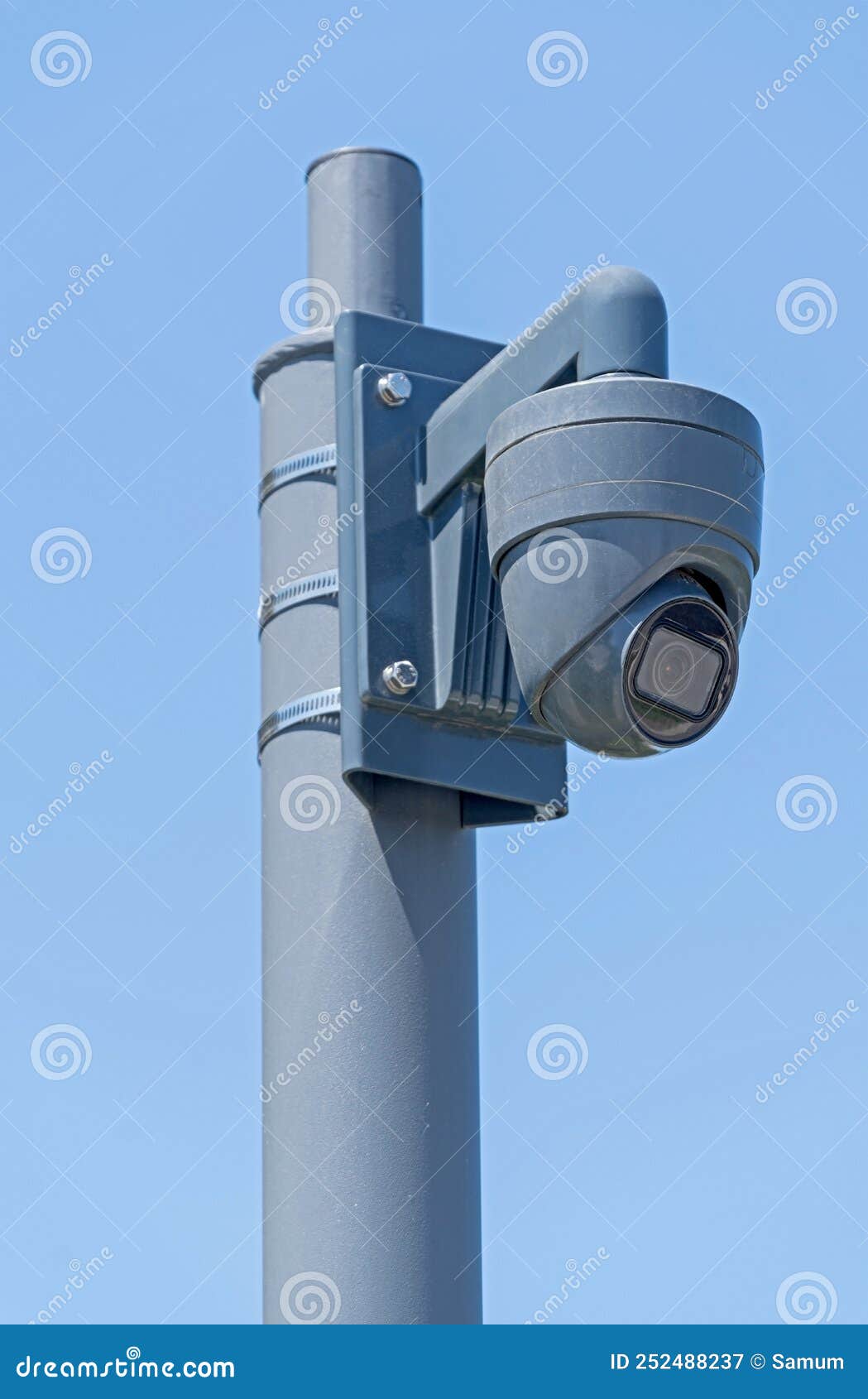 Spherical IP Security Camera Stock Image - Image of alarm, watch: 252488237