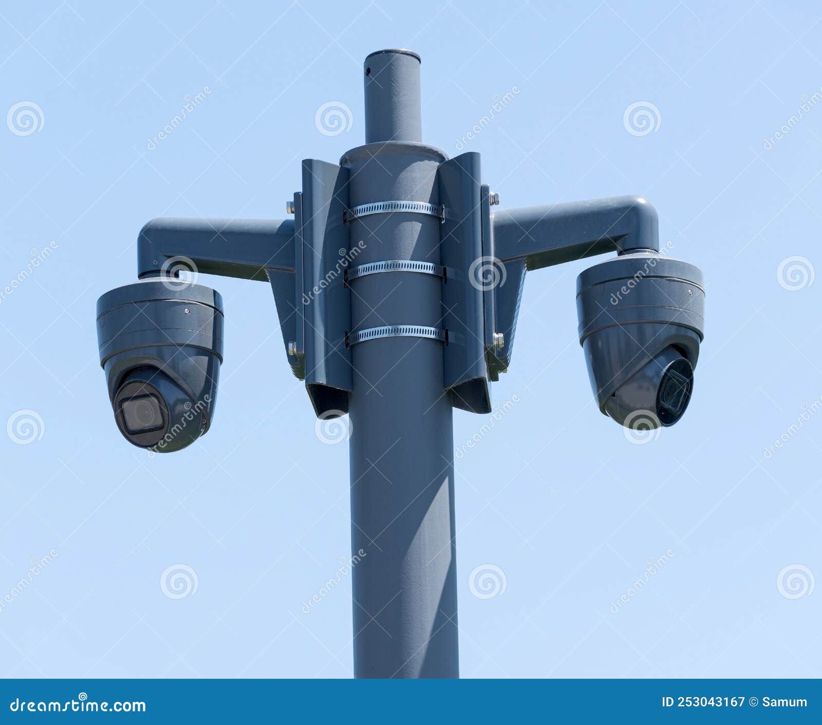 Spherical IP Security Camera Stock Image - Image of protect, monitor ...