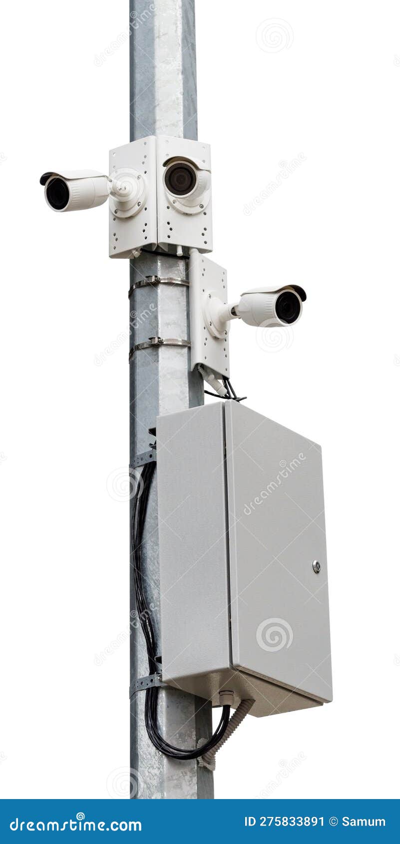 Spherical IP Security Camera Stock Image - Image of product ...