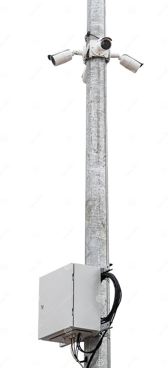 Spherical IP Security Camera Stock Image - Image of spherical ...