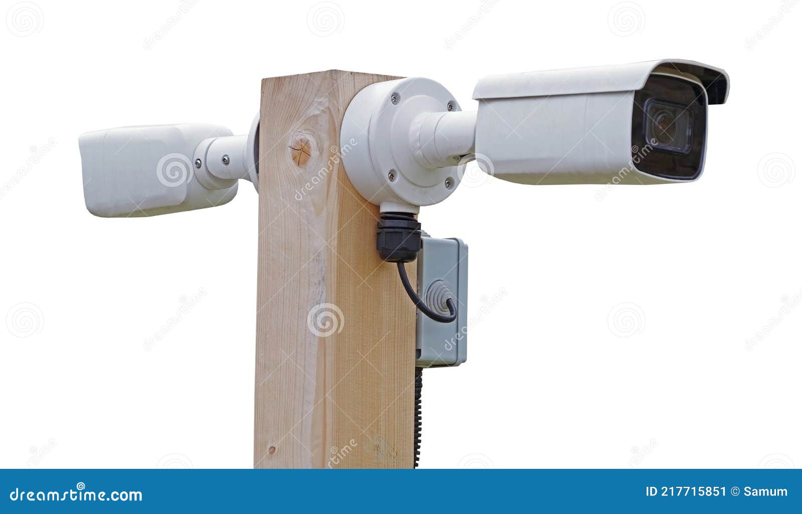 Spherical IP Security Camera on White Stock Image - Image of camera ...