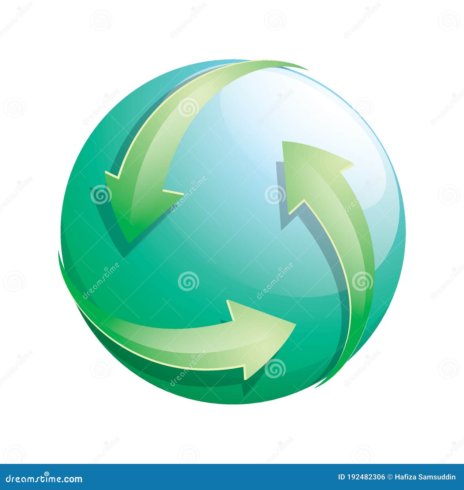 Spherical Logo Element Design. Vector Illustration Decorative Design ...