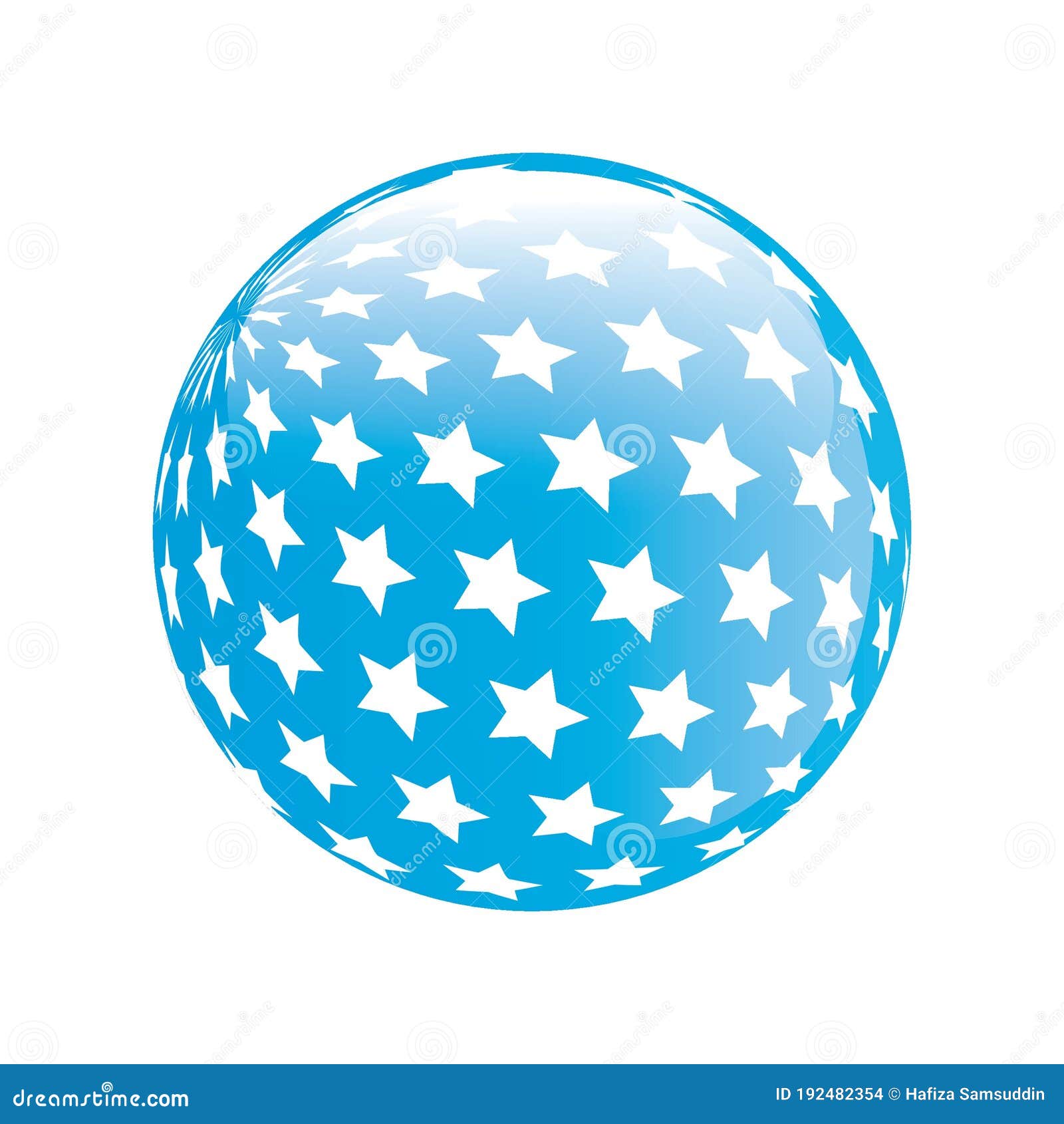 Spherical Logo Element Design. Vector Illustration Decorative Design ...