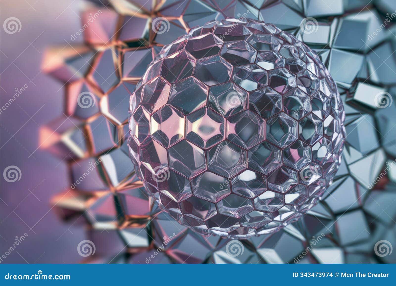 A Spherical Object with a Honeycomb-like Structure, Surrounded by a ...