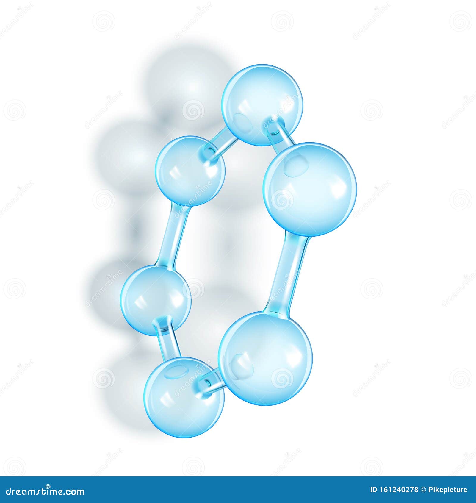 Chemistry Model Molecule Nitrogen Dioxide NO2 Scientific Element ...