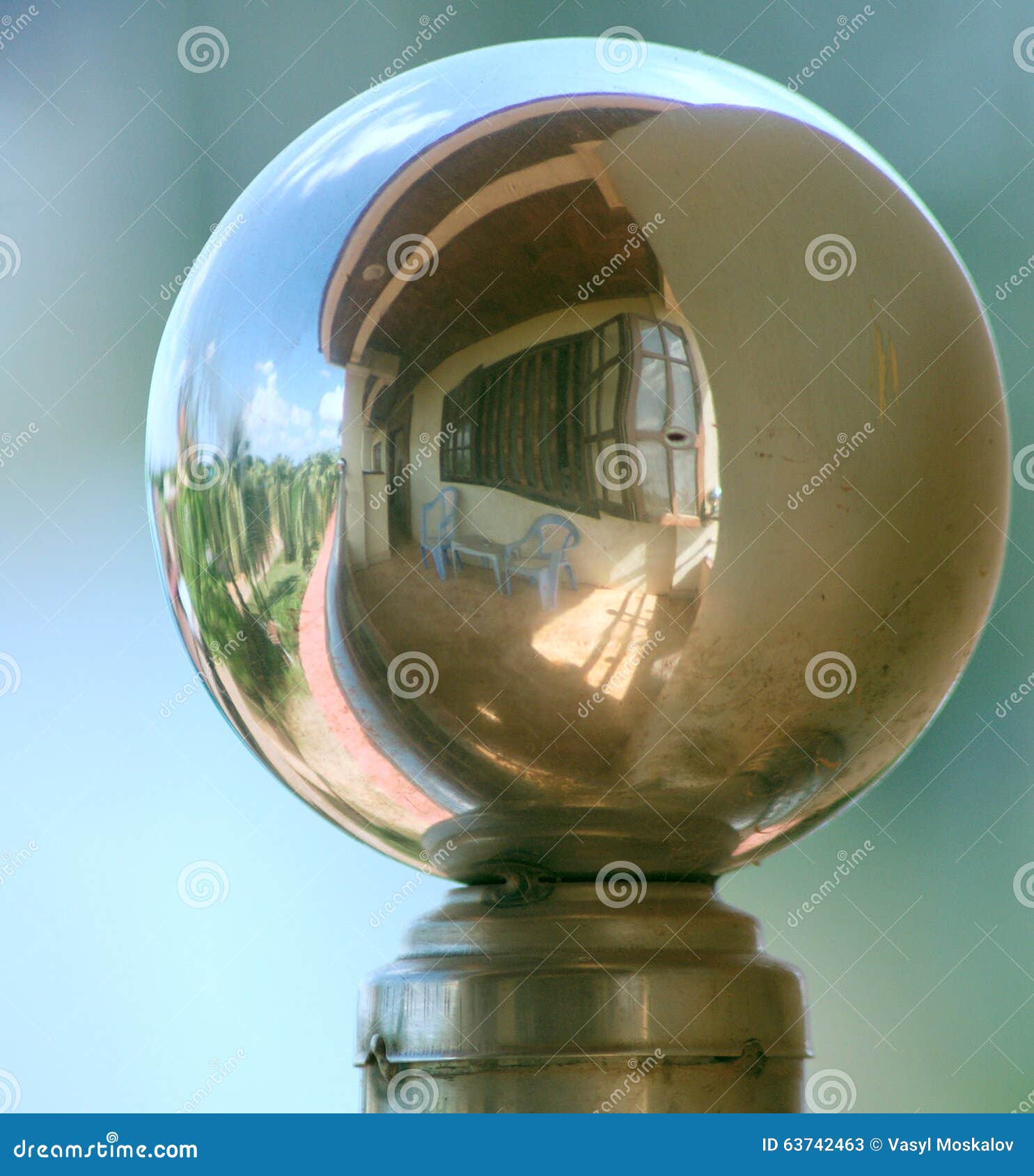 Spherical View on the House Stock Image - Image of landscape ...