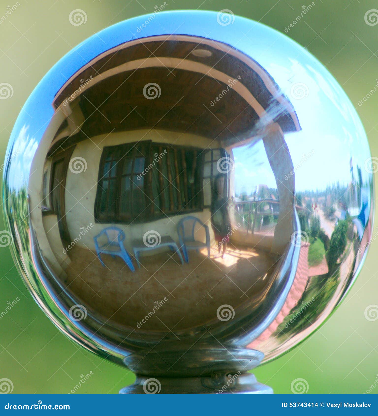 Spherical View on the World Stock Photo - Image of siem, city: 63743414