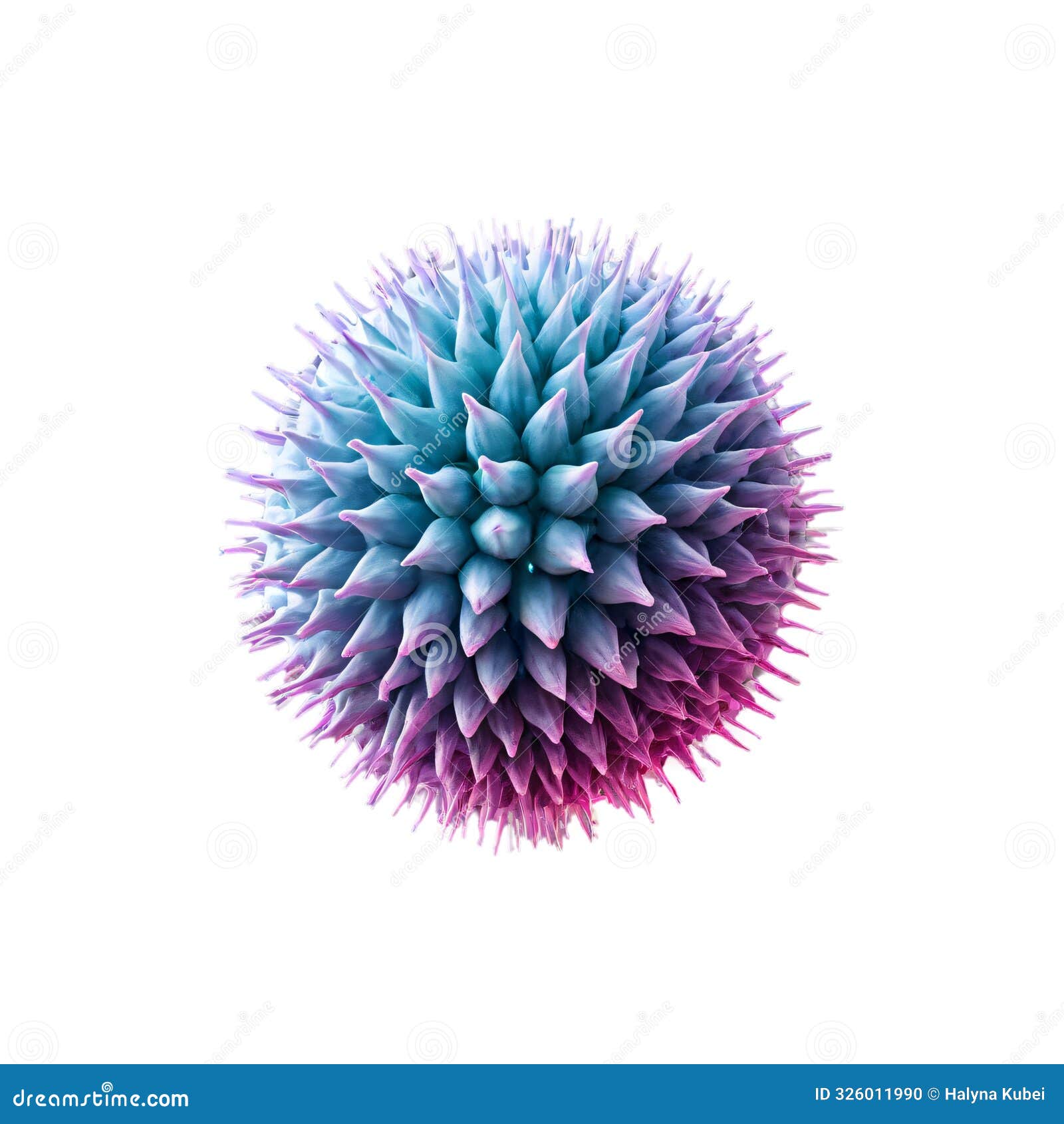 Spherical Virus on the Alpha Transparent Background Stock Illustration ...