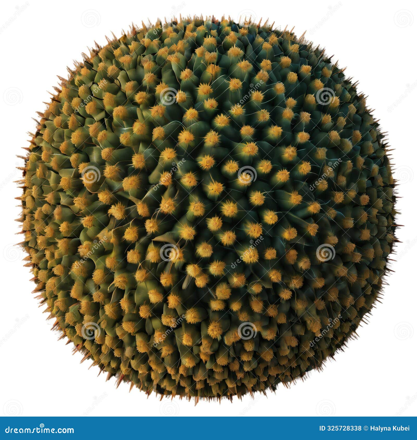 Spherical Virus on the Alpha Transparent Background Stock Photo - Image ...
