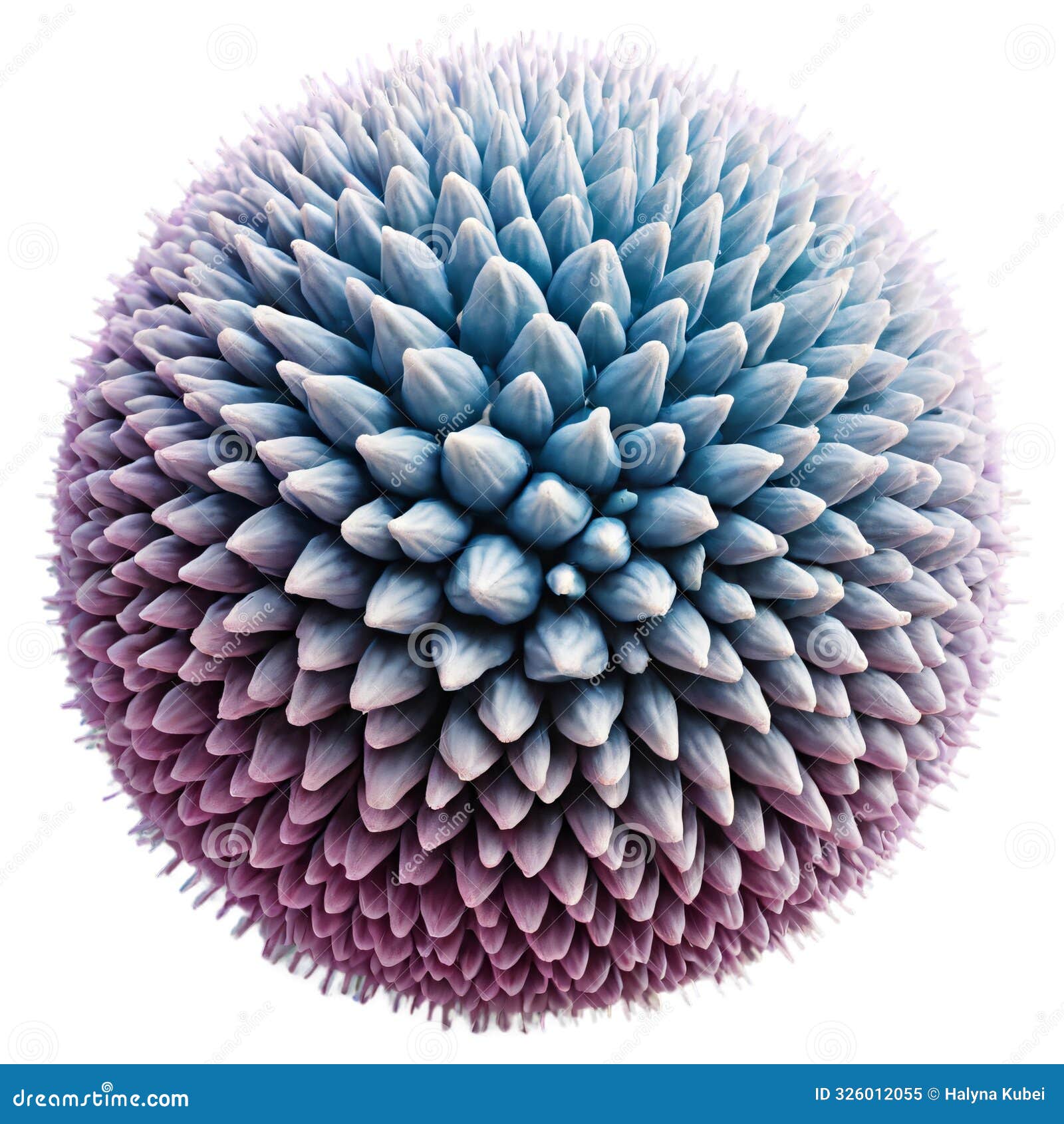 Spherical Virus on the Alpha Transparent Background Stock Illustration ...