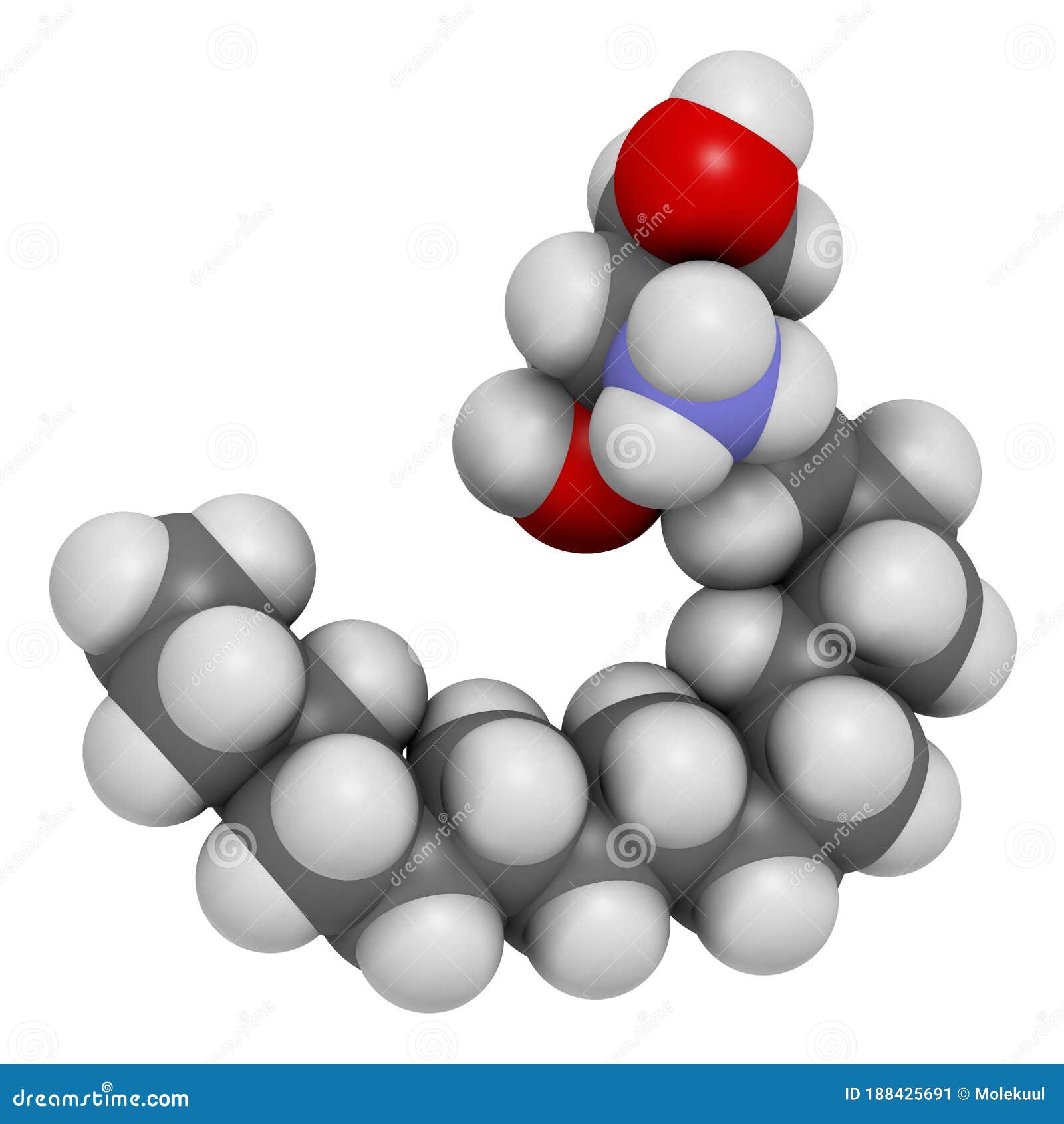 Sphingosine Lipid Molecule. Skeletal Formula. Royalty-Free Stock ...