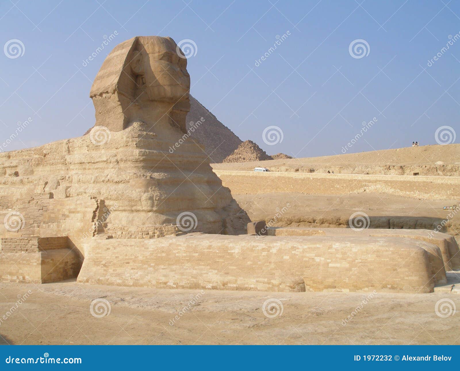 Sphinx stock photo. Image of brick, mystary, earth, great - 1972232