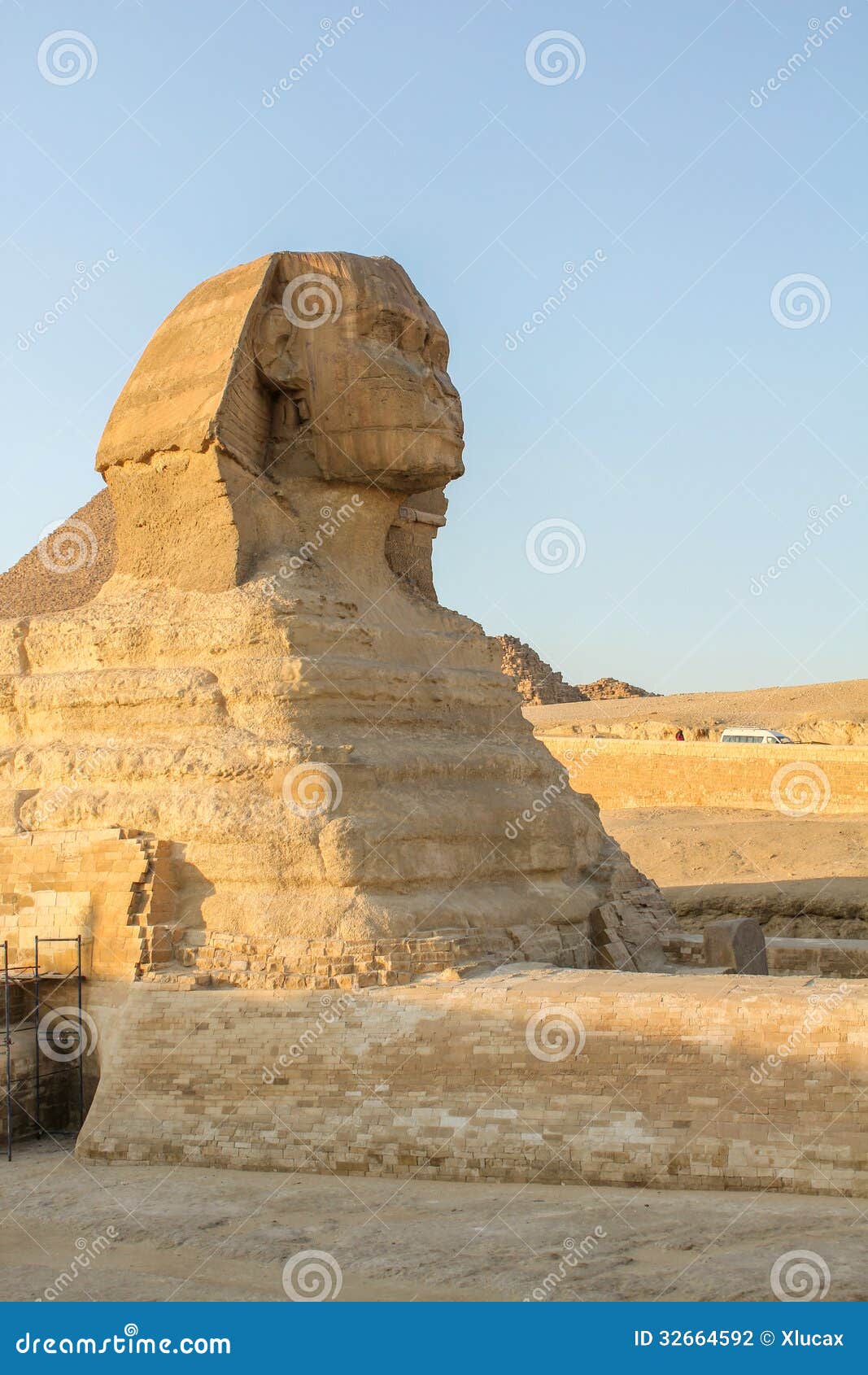 Sphinx photo stock. Image du sphinx, repère, egypte, monumental - 32664592