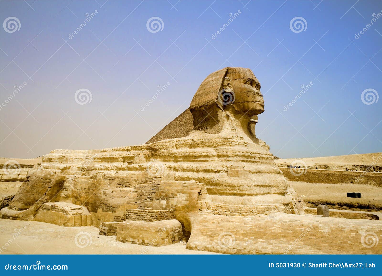 The Sphinx stock photo. Image of head, statue, landscape - 5031930