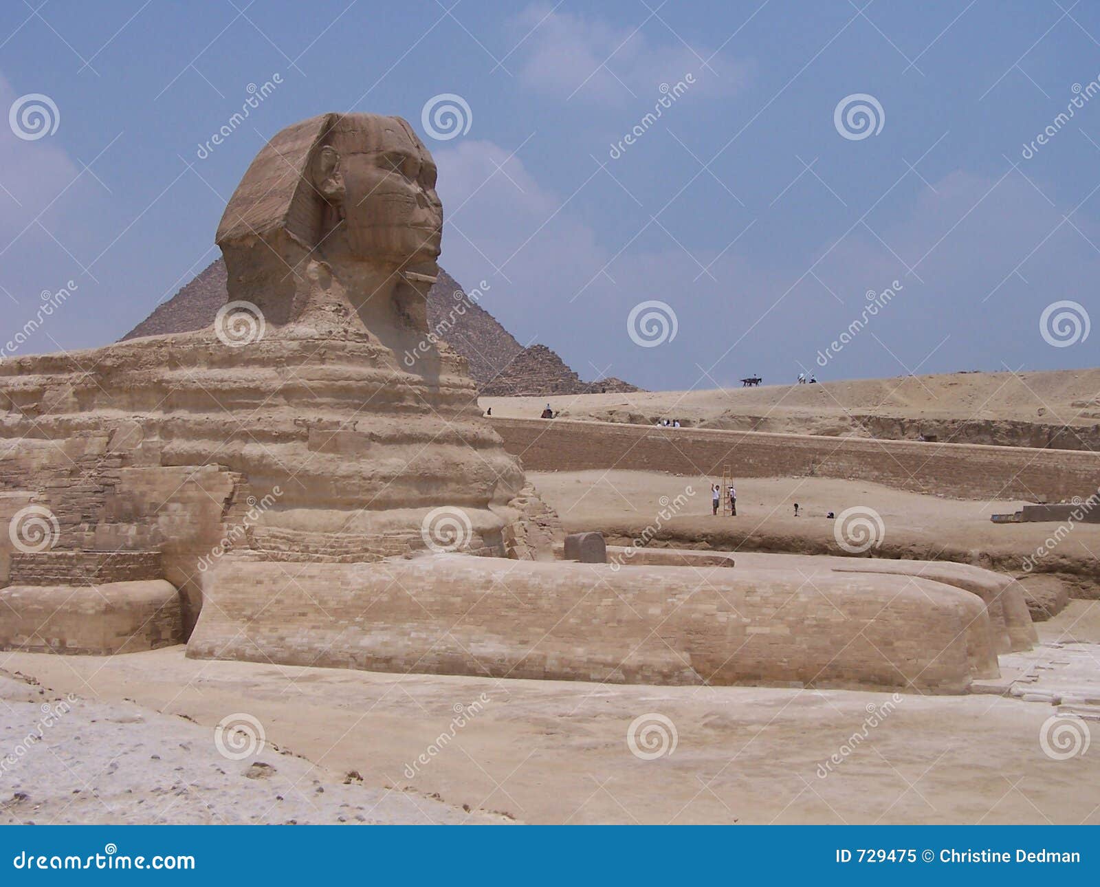 Sphinx stock image. Image of egyptian, tomb, temple, giza - 729475