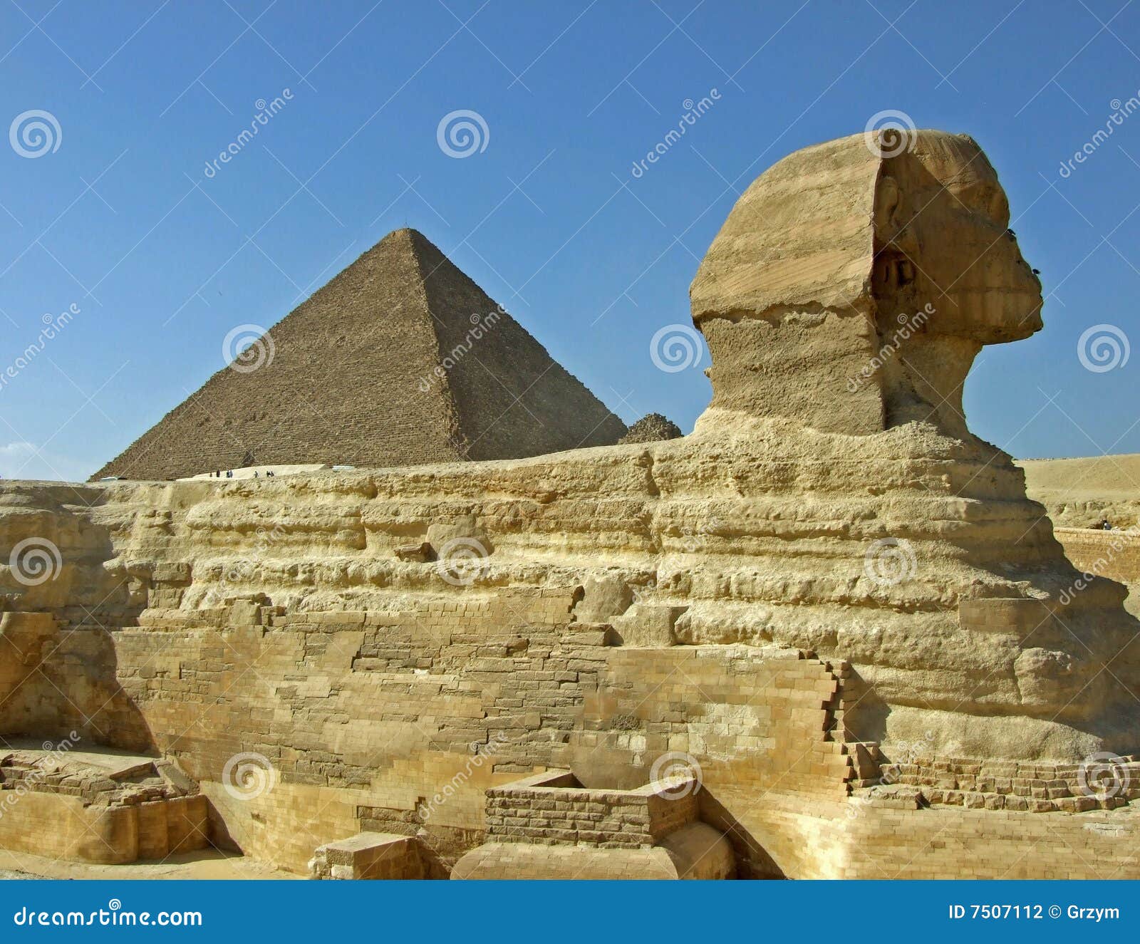 Sphinx στοκ εικόνες. εικόνα από ancientness - 7507112