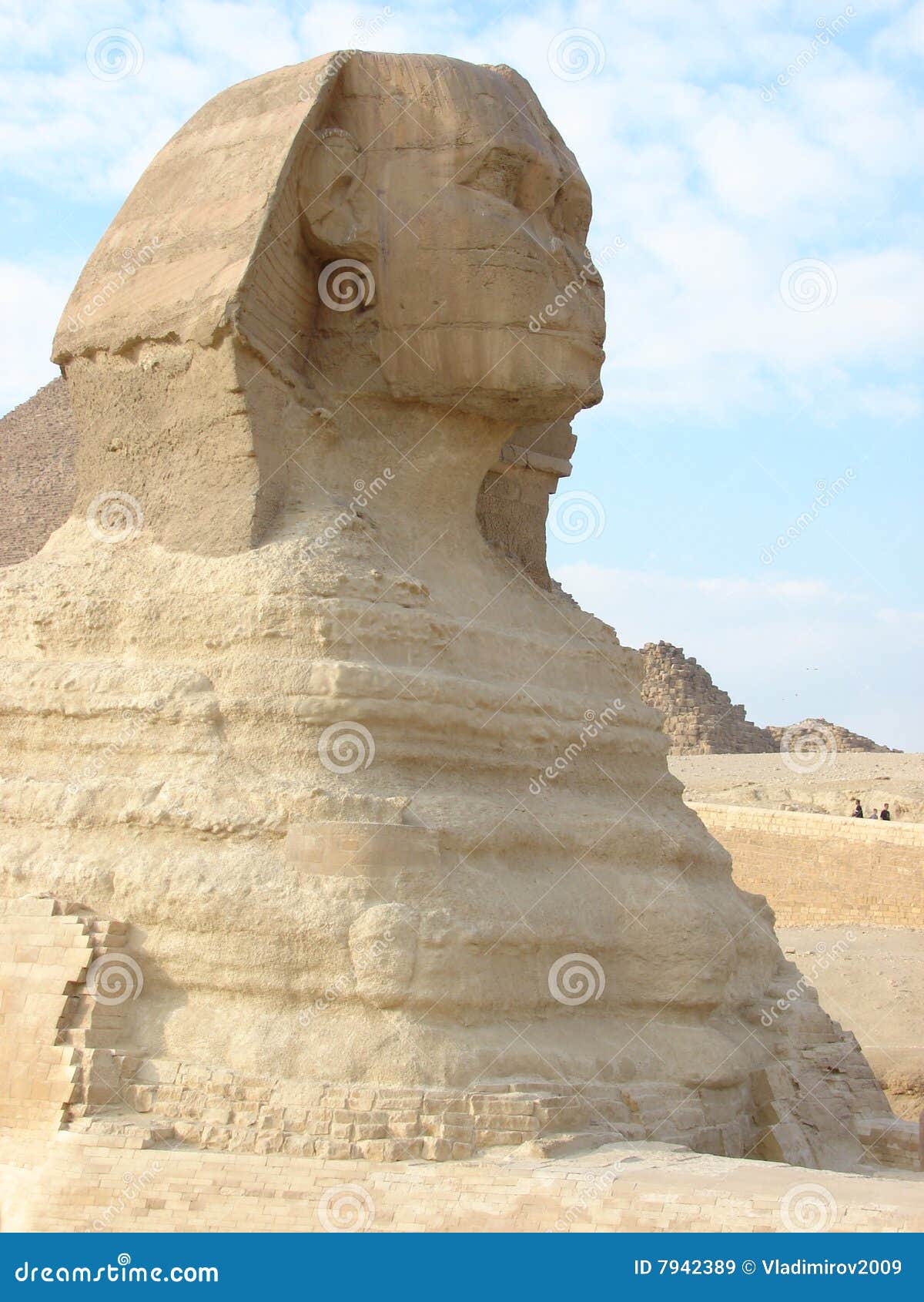 Sphinx stock image. Image of people, africa, tomb, desert - 7942389