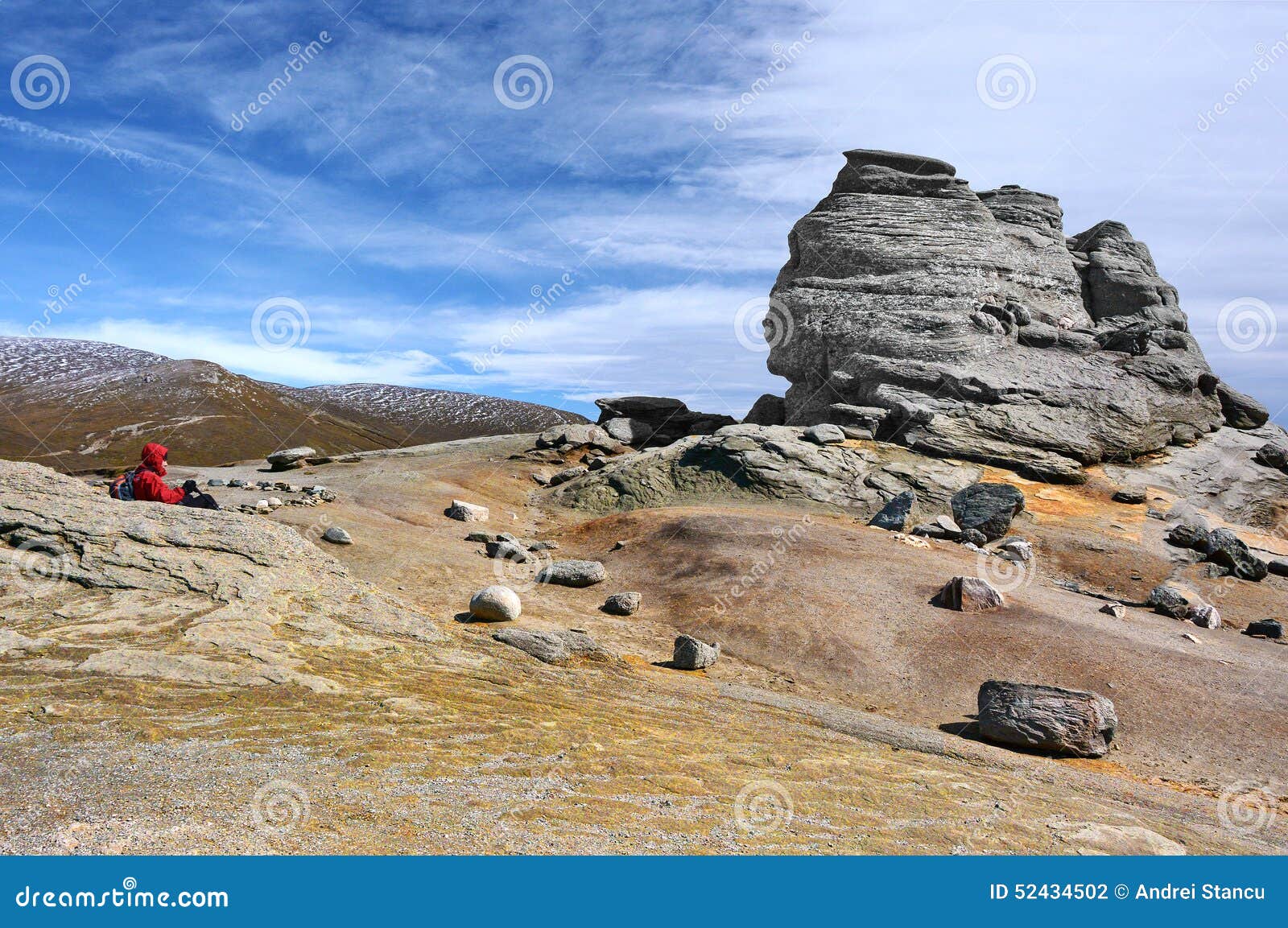 Sphinx in Romania editorial photography. Image of altitude - 52434502