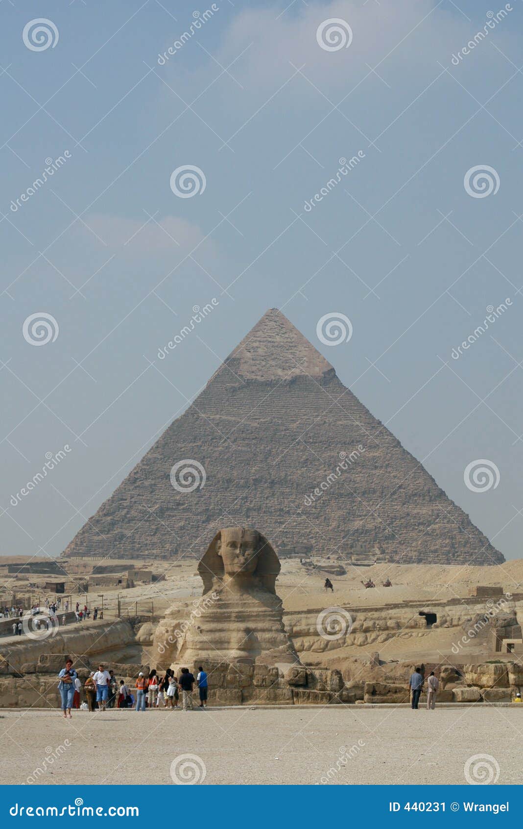 Sphinx and Chephren S Pyramid Editorial Photo - Image of marvel ...