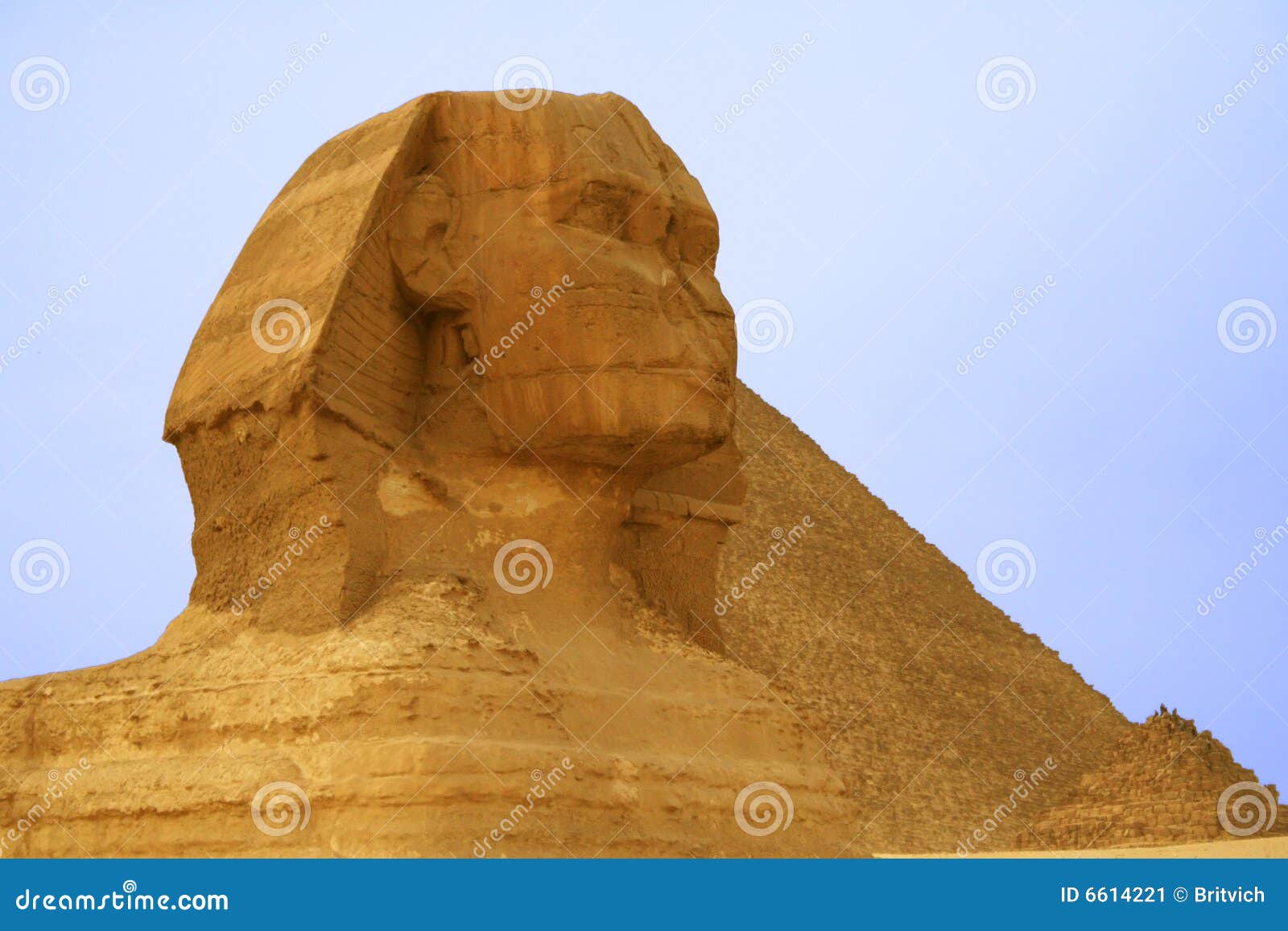 Sphinx in close up stock image. Image of giza, travel - 6614221