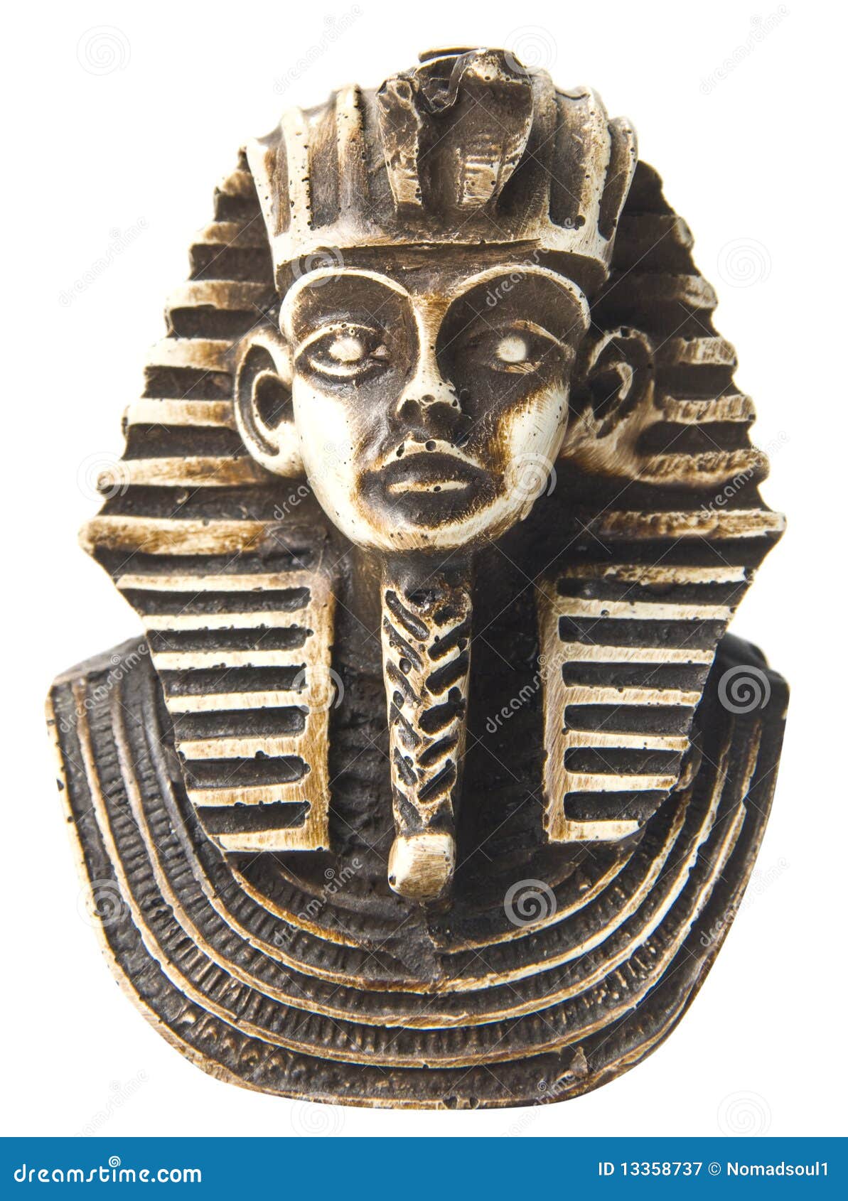 Sphinx face stock image. Image of archaeology, isolated - 13358737