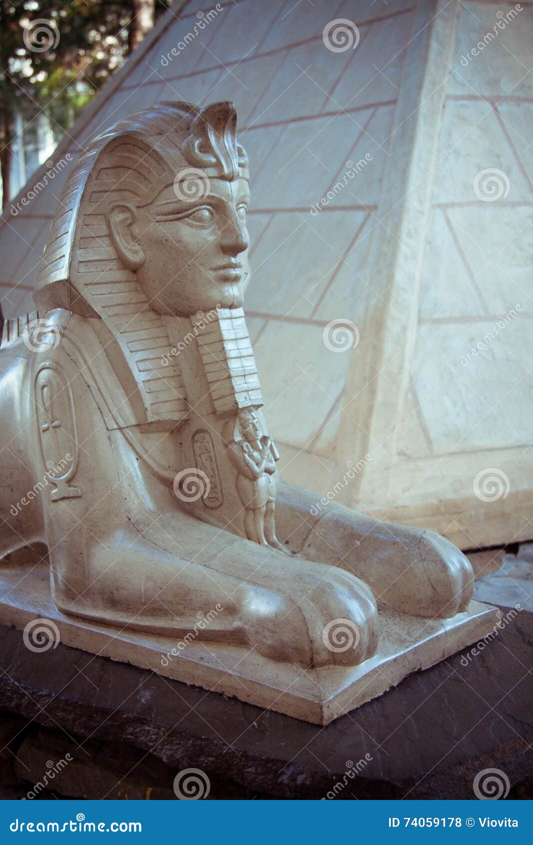 Sphinx stock photo. Image of sculpture, landmark, sculptural - 74059178
