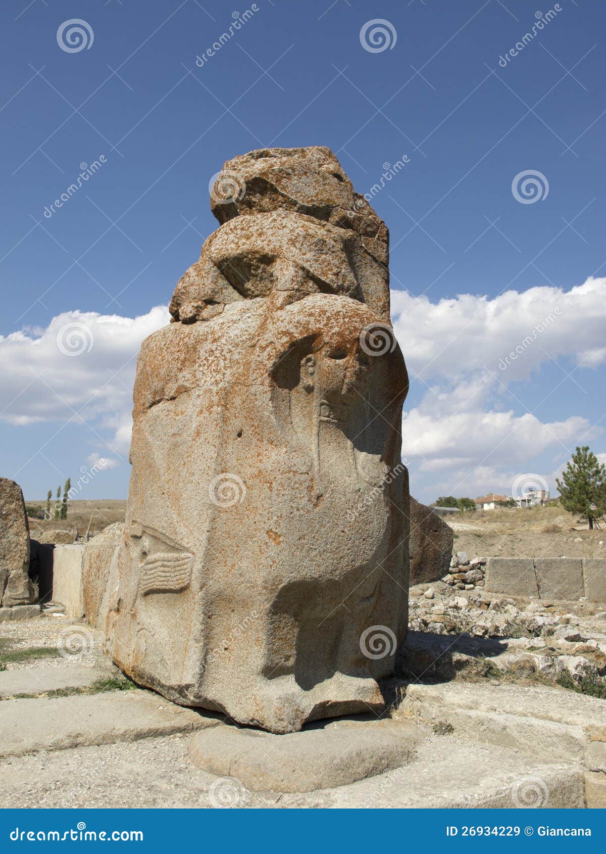 Sphinx Gate stock image. Image of ruins, archeological - 26934229