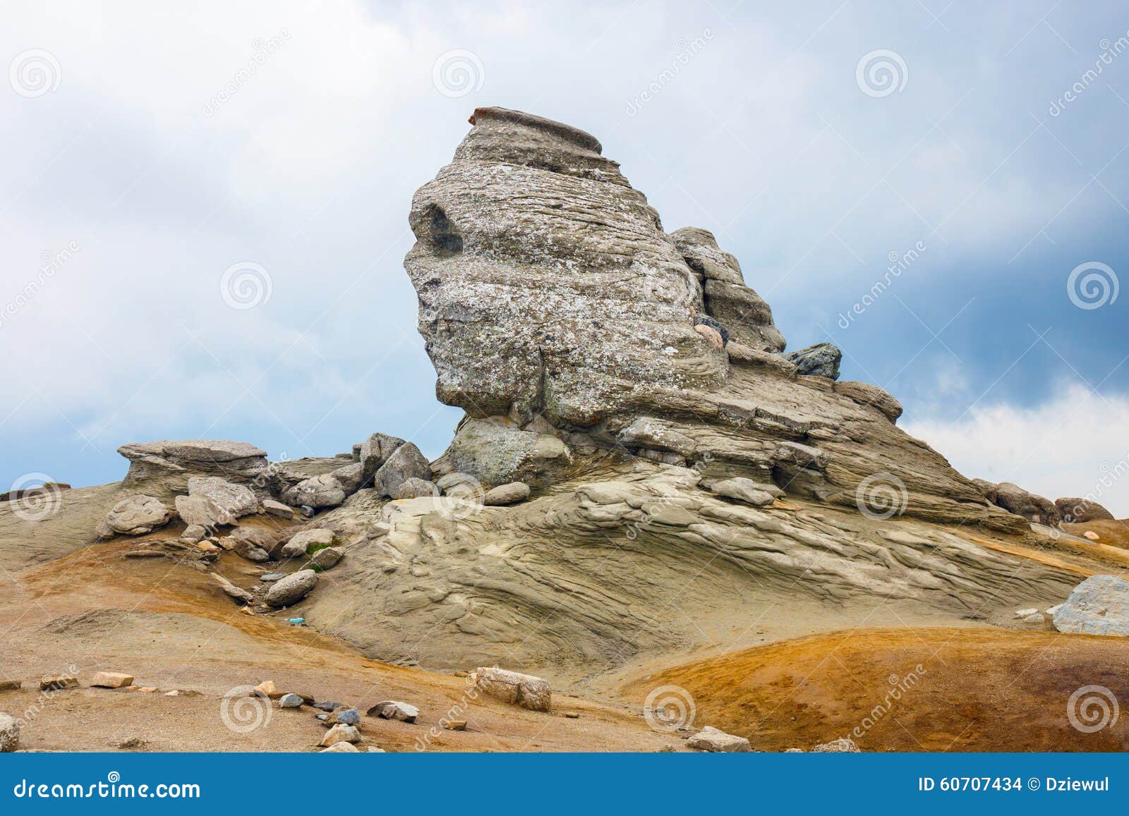 The Sphinx - Geomorphologic Rocky Structures Stock Photo - Image of ...