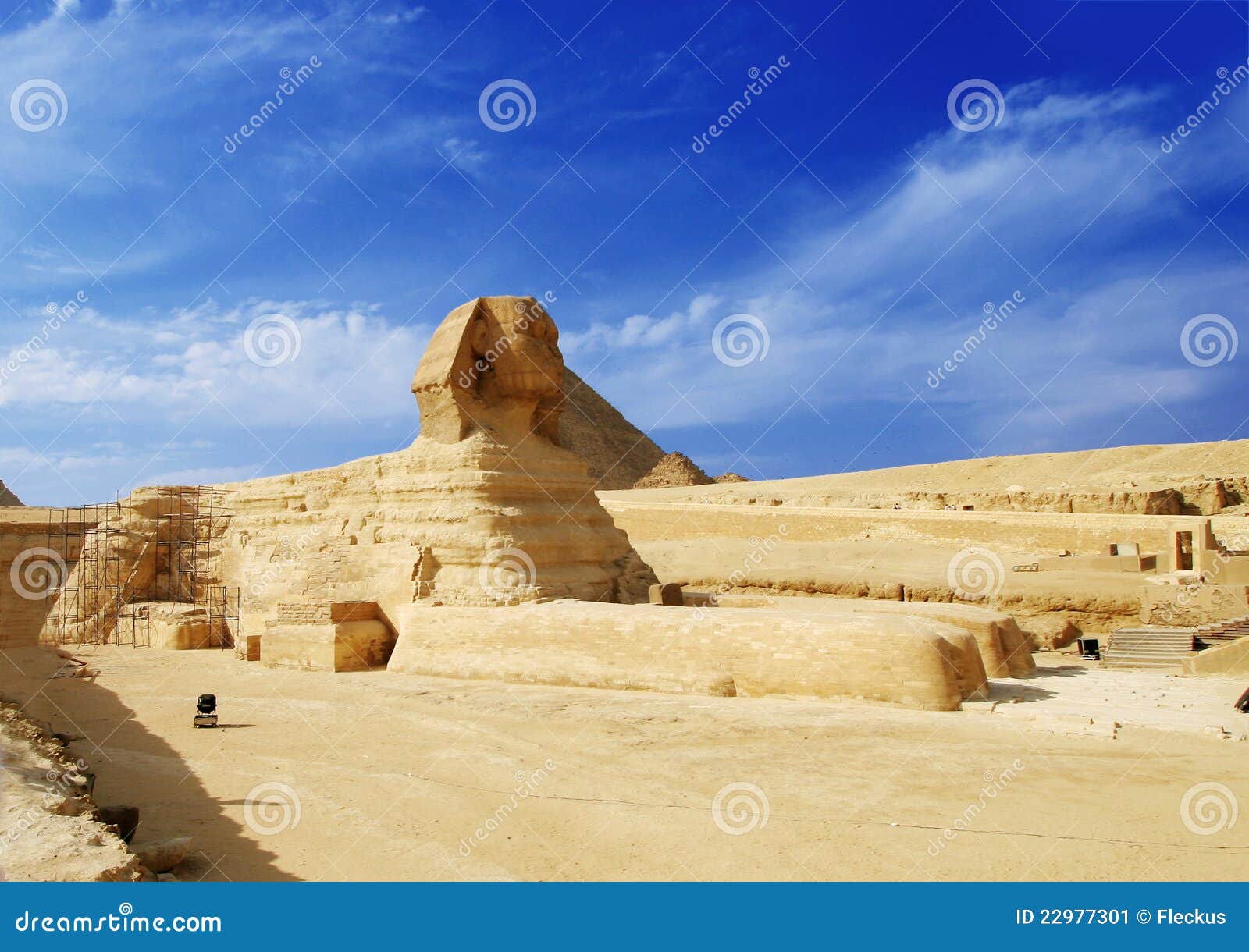 The Sphinx - Giza, Egypt stock image. Image of giza, tourism - 22977301