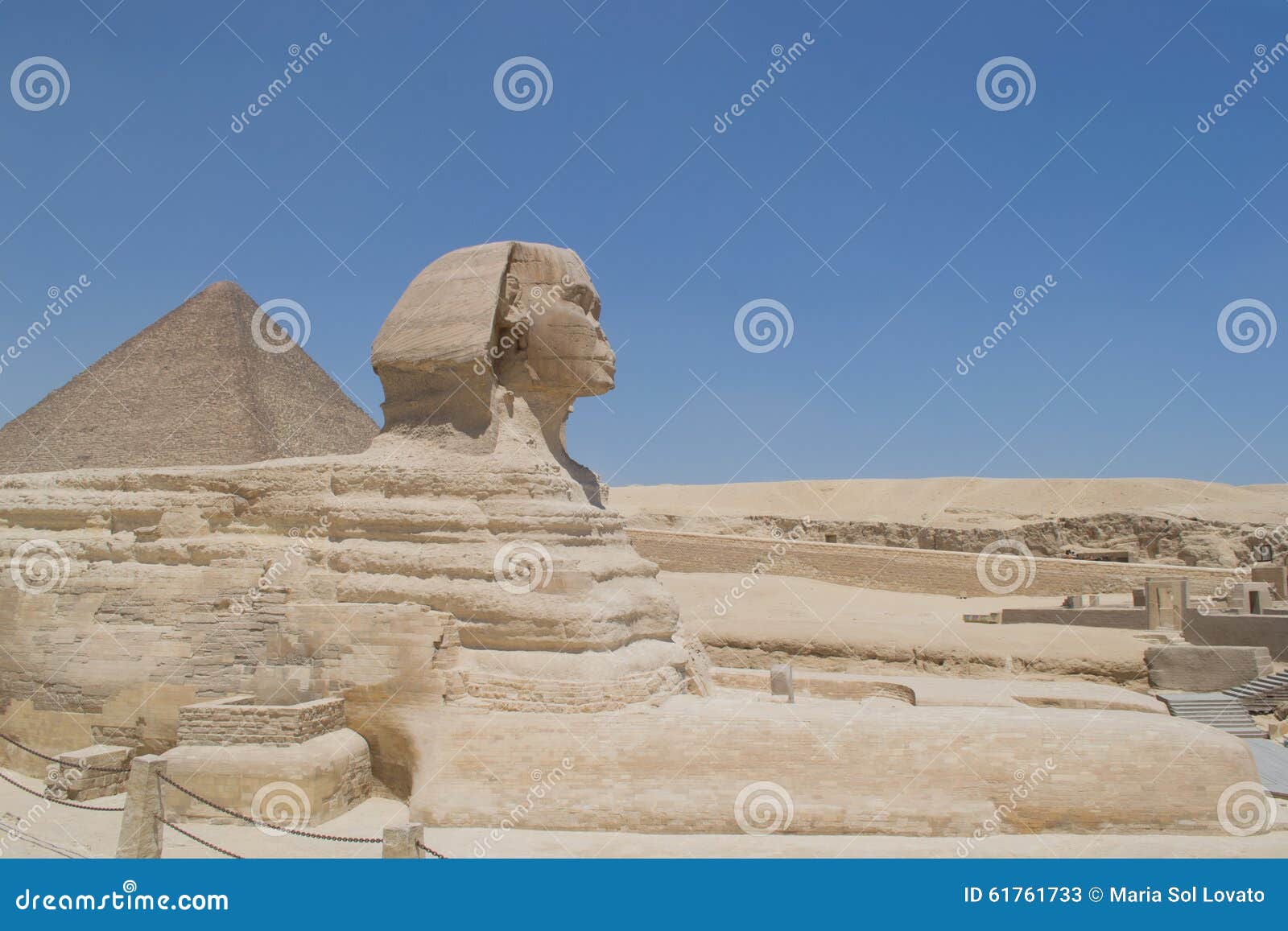 Sphinx of Giza stock image. Image of egypt, life, death - 61761733