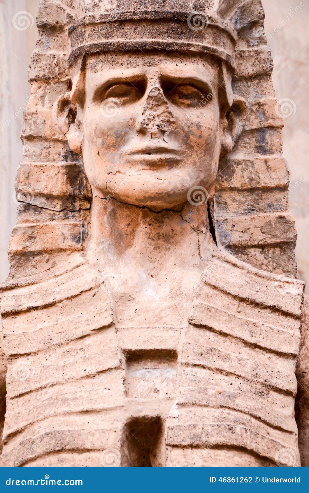 Sphinx of the Old Masonry Temple in Tenerife Stock Photo - Image of ...